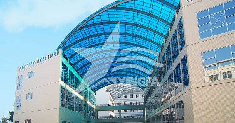How to install PVC transparent daylighting tiles - XINGFA