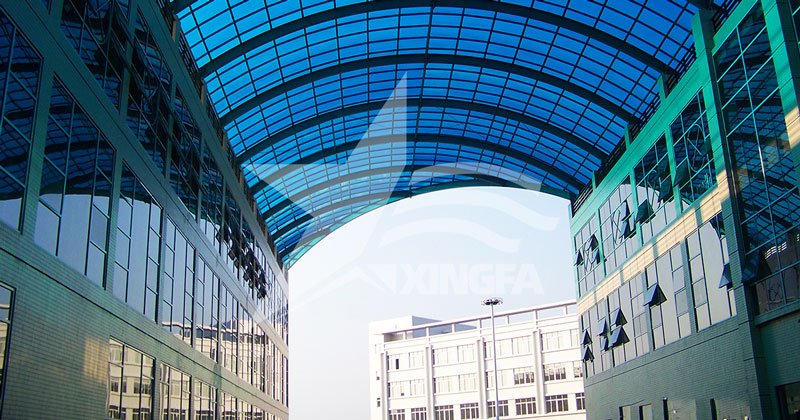 How to install PVC transparent daylighting tiles - XINGFA