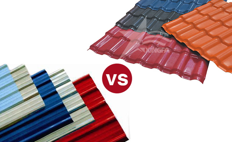 Synthetic resin tiles VS iron tiles: The performance difference ...